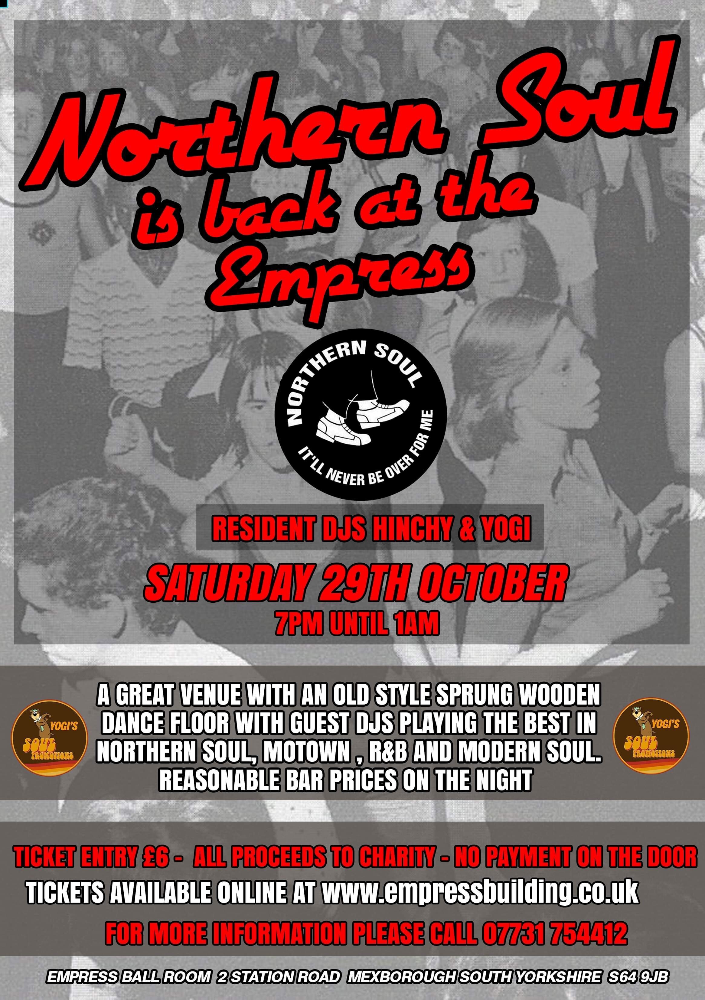 Northern Soul Night Empress - Soul Nights - Soul Source
