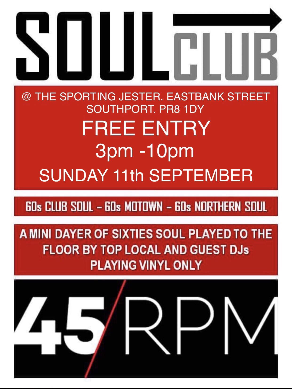 SOUL CLUB SOUTHPORT - Alldayers - Soul Source