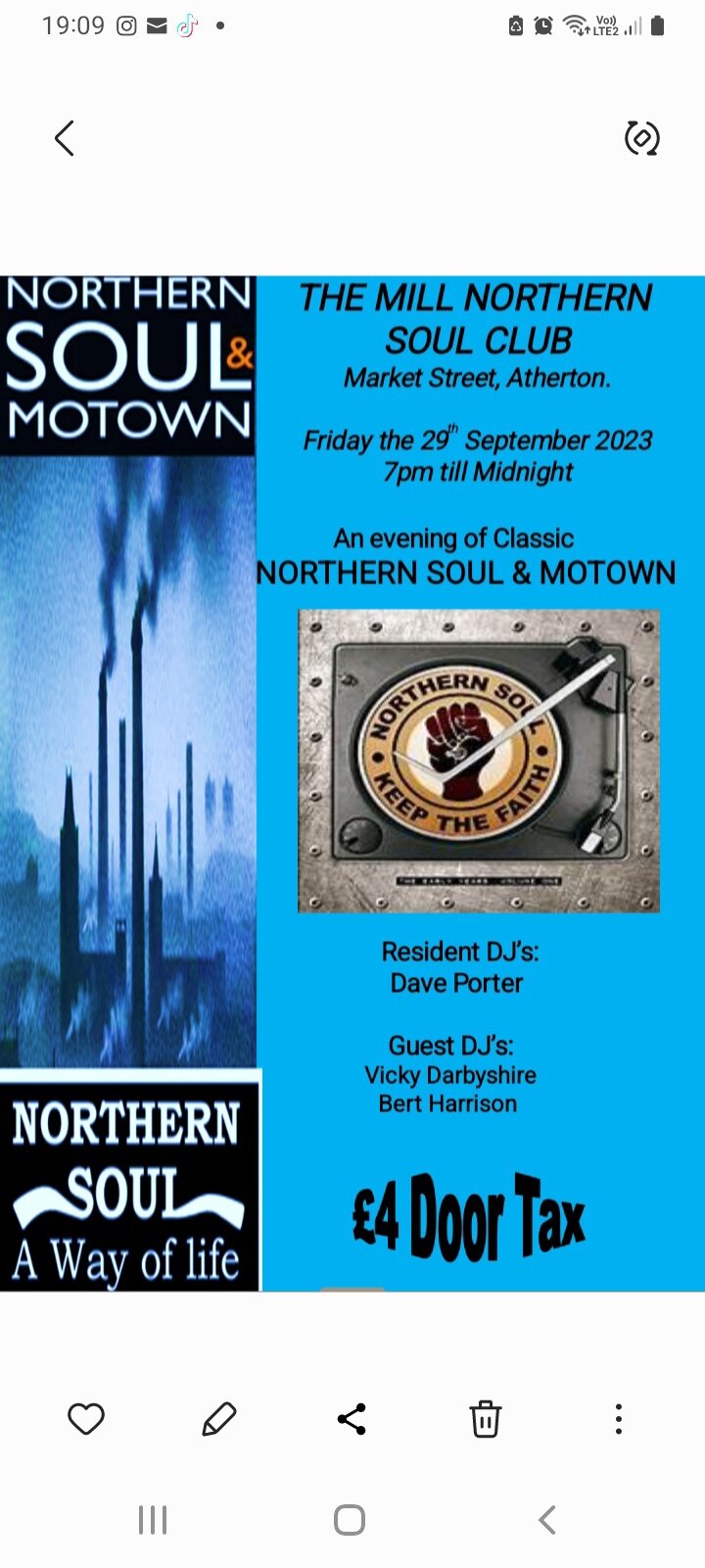 The Mill Northern soul club. - Soul Nights - Soul Source