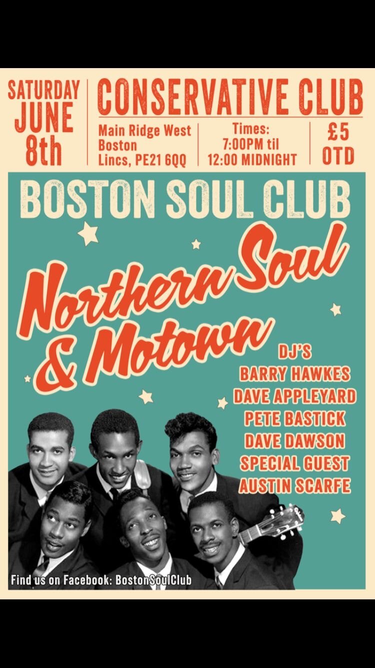 Boston Soul Club Northern Soul & Motown - Soul Nights - Soul Source
